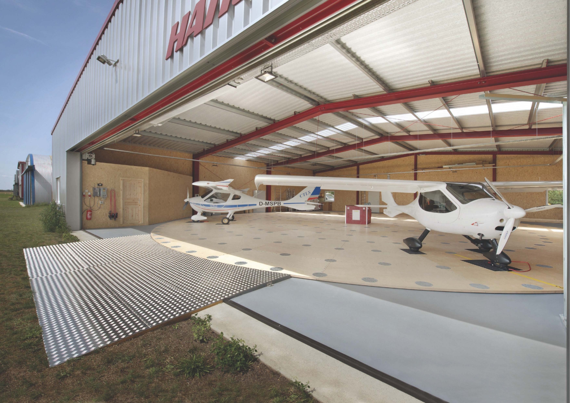 Aircraft Turntable by LIGNA systems